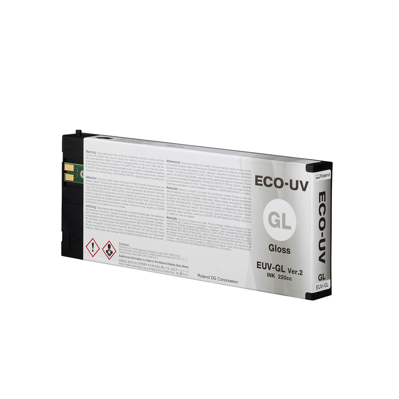 Tinteiro Roland ECO-UV Gloss de 220ml (EUV-GL) – Dataplot